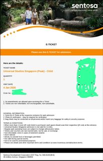 Universal Studios Japan tickets, Tickets & Vouchers, Flights & Overseas ...