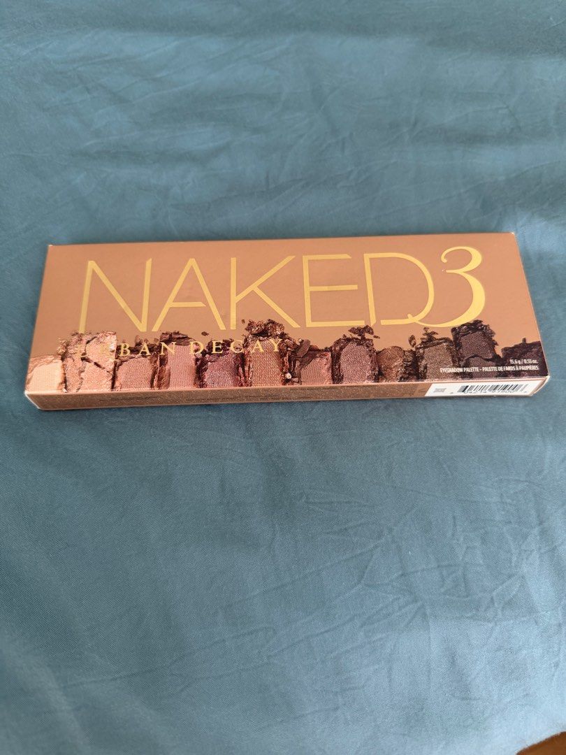 Urban Decay Naked 3 Eyeshadow Palette, Beauty & Personal Care, Face ...