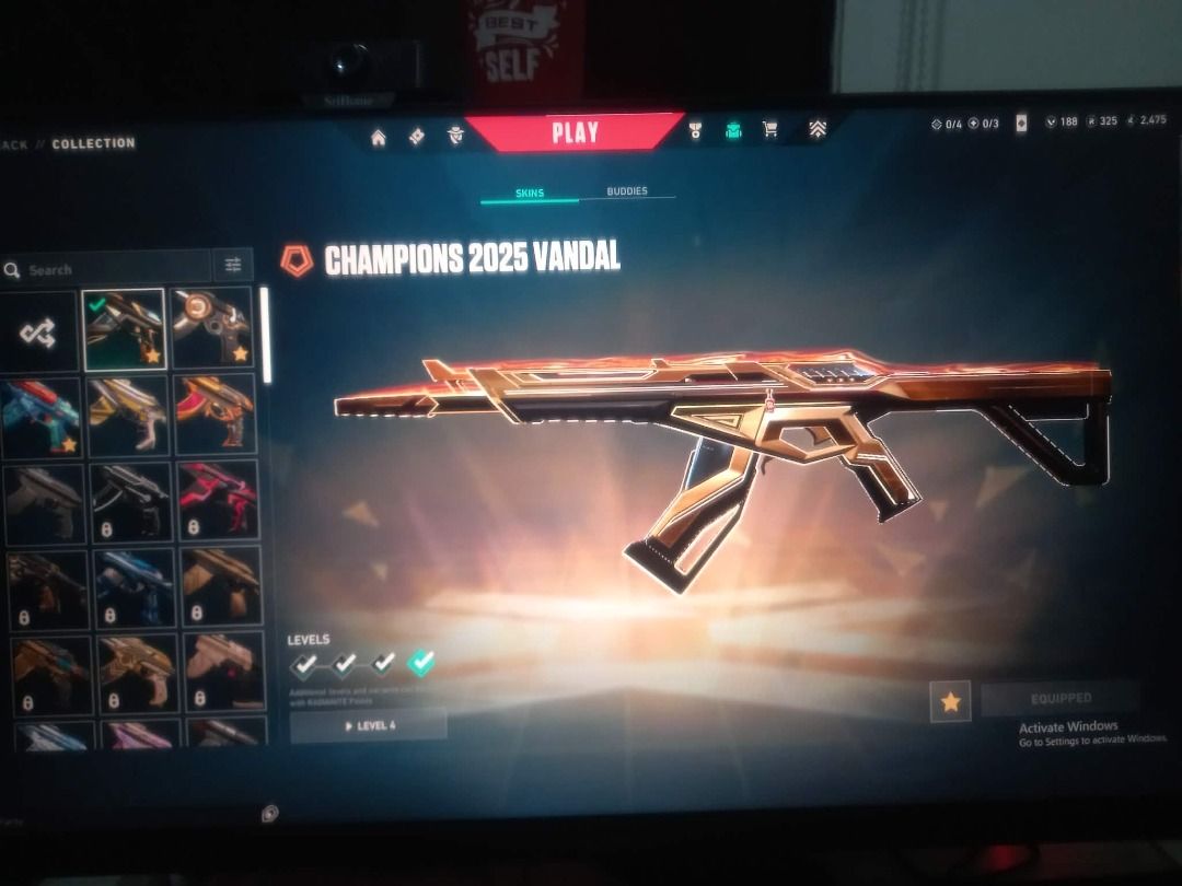 Valorant Acc for sale (champs bundle 2025, origin vandal, splash x ...