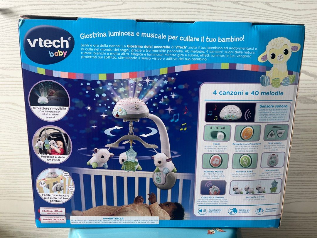 VTech baby mobile | Sweet Sheep | Italian | Pre-loved, Babies & Kids ...