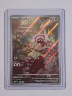 Pokemon TCG Stufful Full Art Card, Hobbies & Toys, Toys & Games on ...