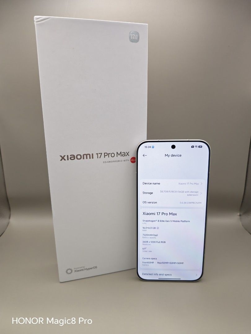 Xiaomi 17 Pro Max White 512GB, Mobile Phones & Gadgets, Mobile Phones ...