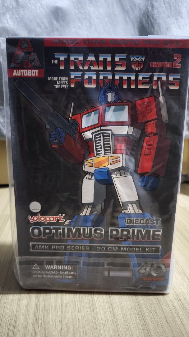 Yolopark AMK Pro Series Optimus Prime Model Kit, Hobbies & Toys, Toys ...