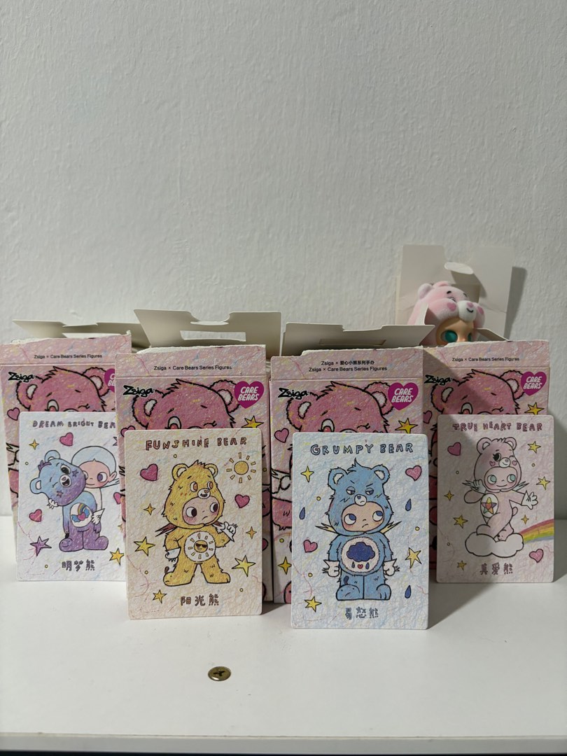 Ziga x Care Bears Series Figures, Hobbies & Toys, Toys & Games on Carousell
