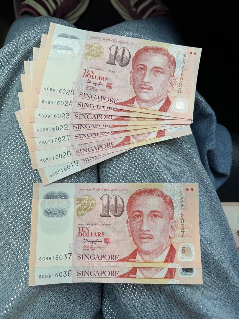 10 Dollars Running number notes , Hobbies & Toys, Memorabilia ...