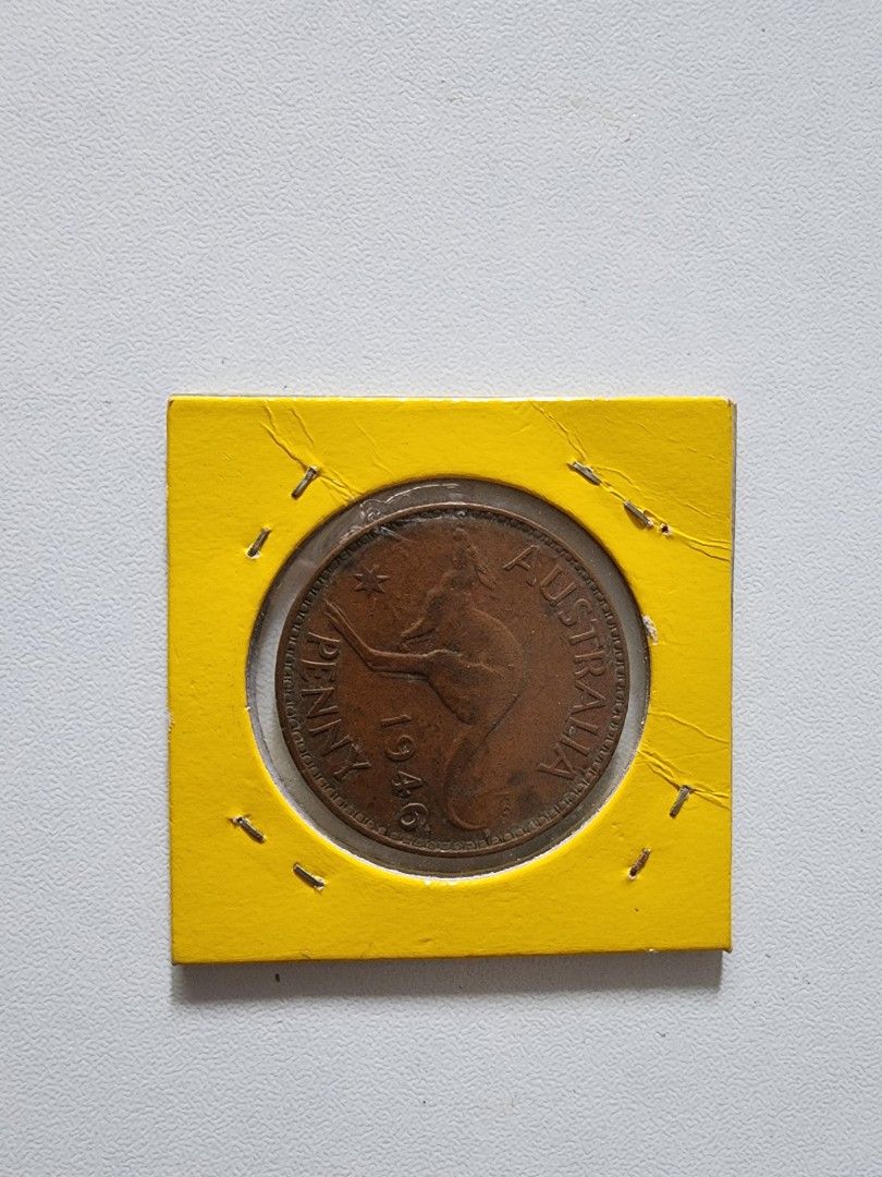1946 Australian Penny Coin, Hobbies & Toys, Memorabilia & Collectibles ...