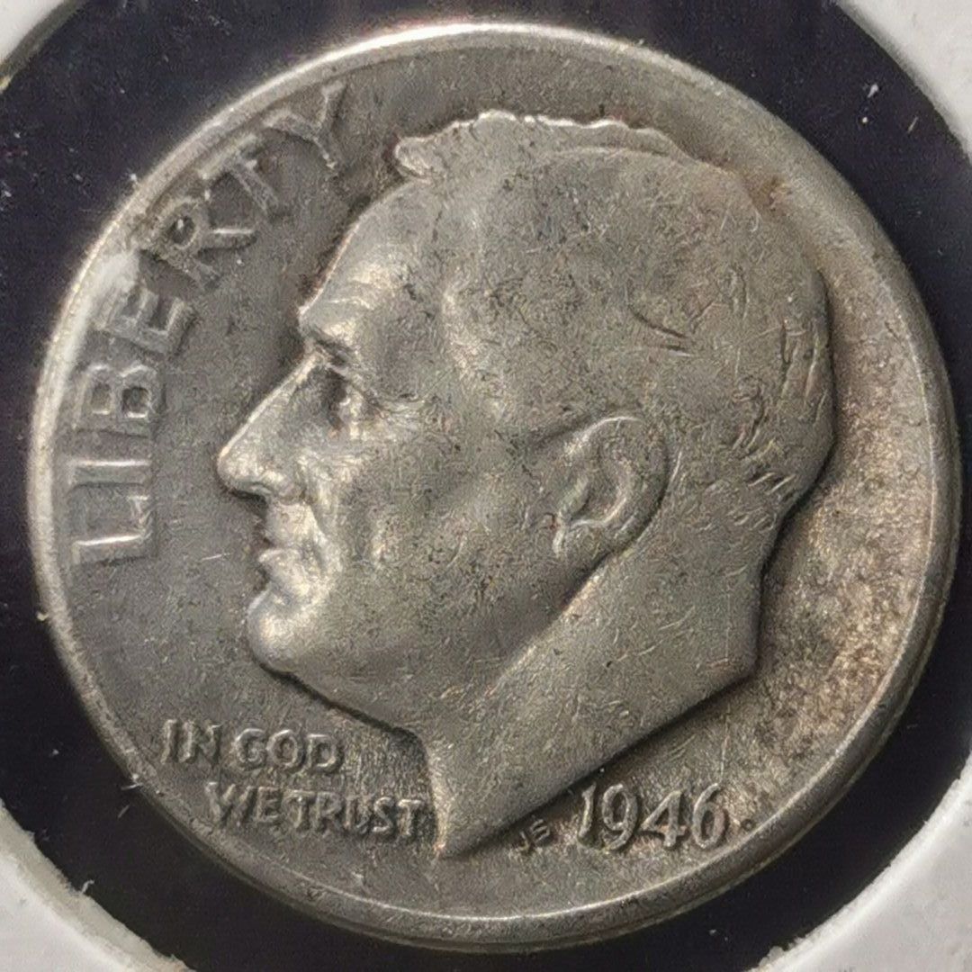 1946 US Dime Coin, Hobbies & Toys, Memorabilia & Collectibles, Currency ...