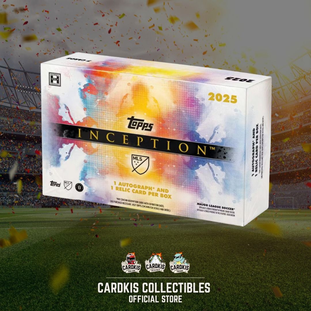 2025 Topps Inception MLS Hobby Box, Hobbies & Toys, Toys & Games on ...