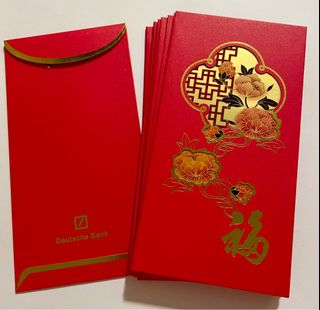16pcs Bangkok Bank red packet angbao, Hobbies & Toys, Stationery ...