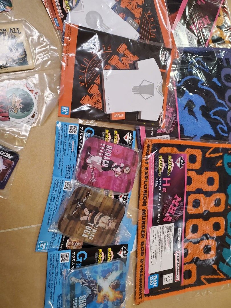 一番賞 我的英雄學院 我英 細賞 13件, 興趣及遊戲, 收藏品及紀念品, 明星周邊 - Carousell