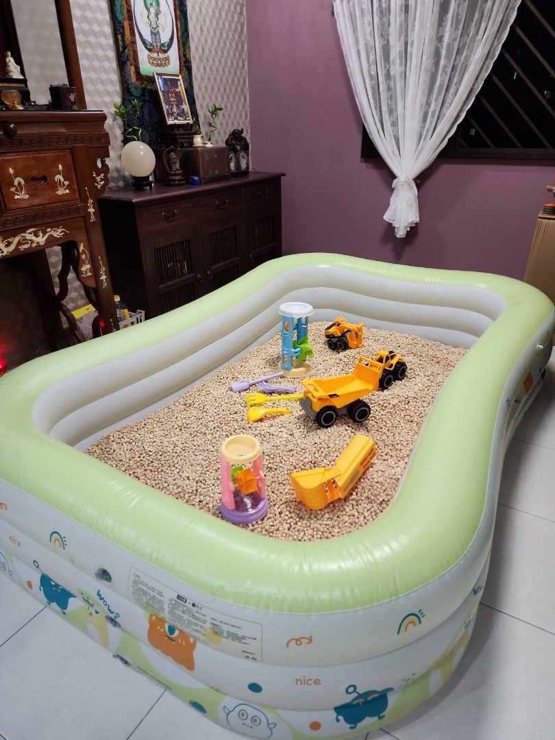 Hinoki Beads Sandpit Rental – Sensory Play for Kids , Lifestyle ...