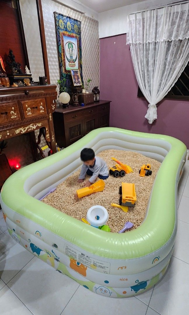 Hinoki Beads Sandpit Rental – Sensory Play for Kids , Lifestyle ...