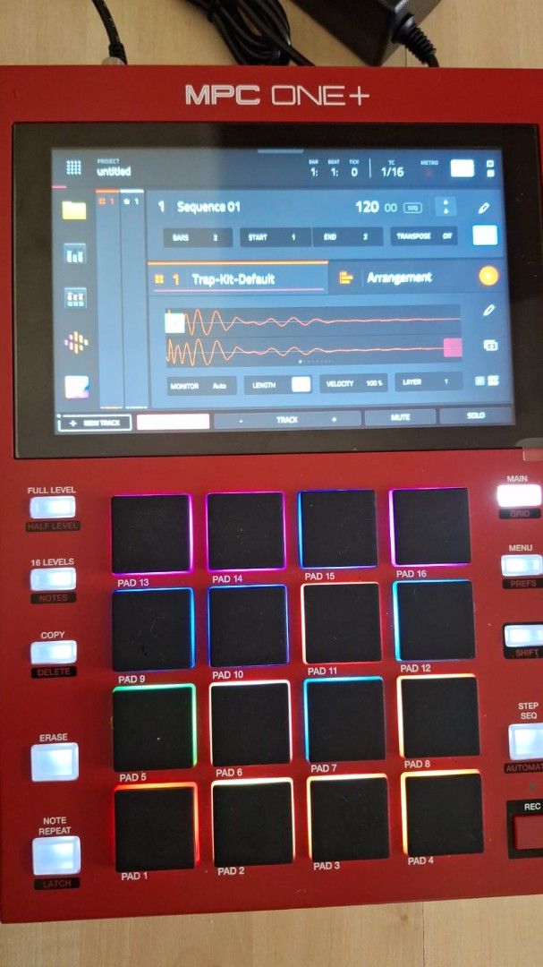 Akai MPC One+ Sampler, Music Production Center with Case, Hobbies ...