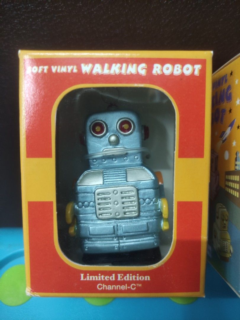 (All for $50) Channel-C Soft Vinyl Walking Robot Toy Set, Hobbies ...