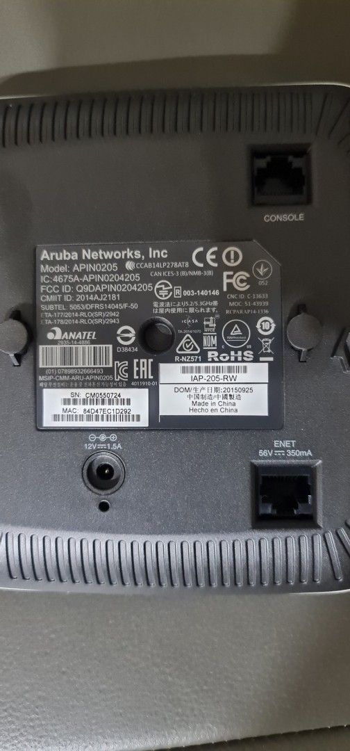 Aruba Networks Wireless Access Point, Computers & Tech, Parts ...