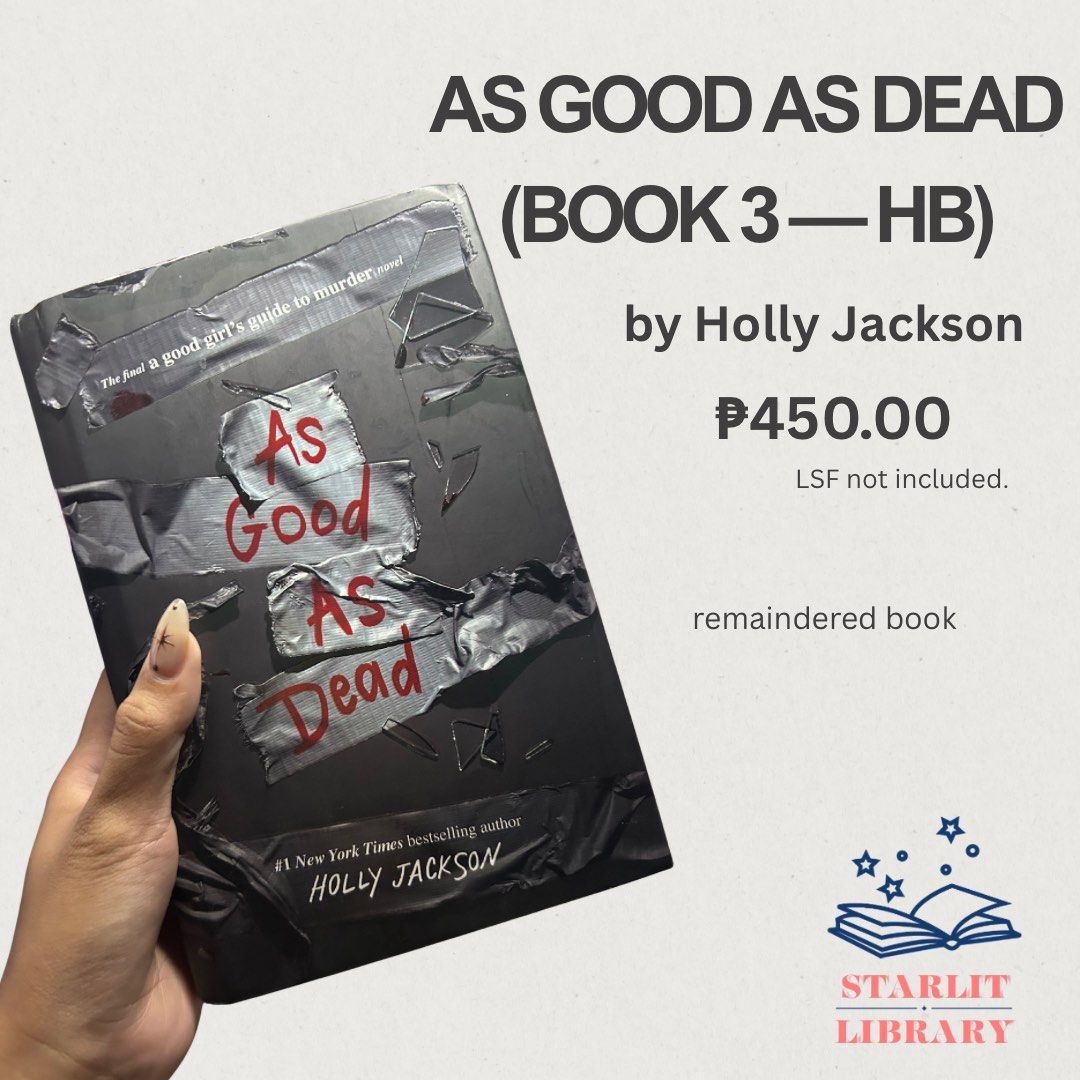 As good as dead by Holly Jackson, Hobbies & Toys, Books & Magazines ...