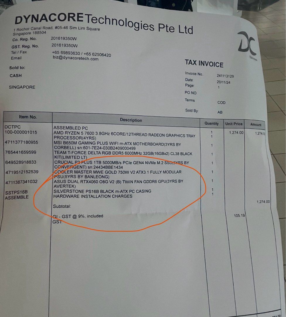 ASUS GeForce RTX 4060 Graphics Card With warranty, Computers & Tech ...