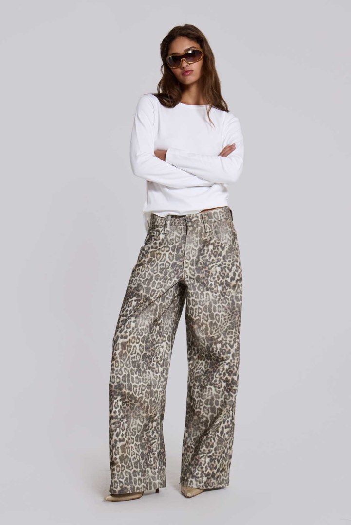 Authentic Jaded London Leopard cheetah print vintage grunge Fade ...