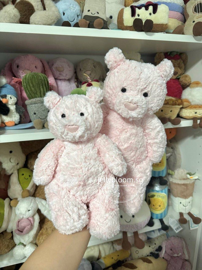 Authentic Jellycat Leola Bear, Hobbies & Toys, Toys & Games on Carousell