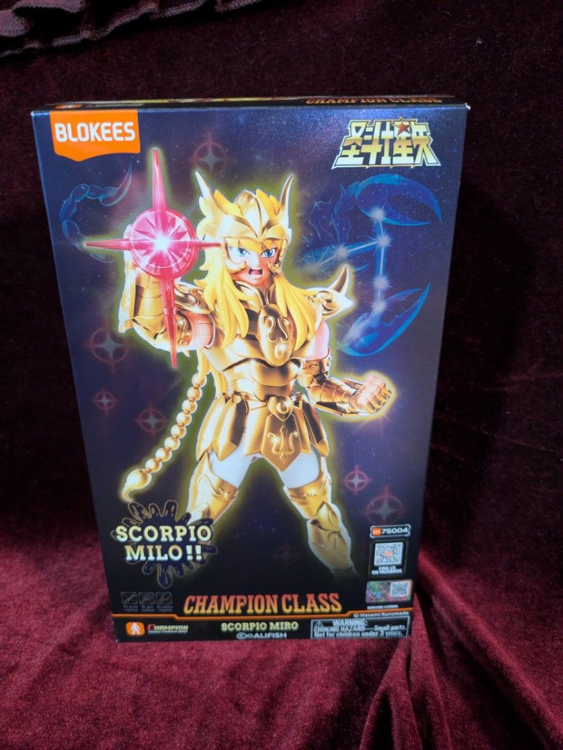 Blokeees Champion Class Scorpio Milo Action Figure, Hobbies & Toys ...