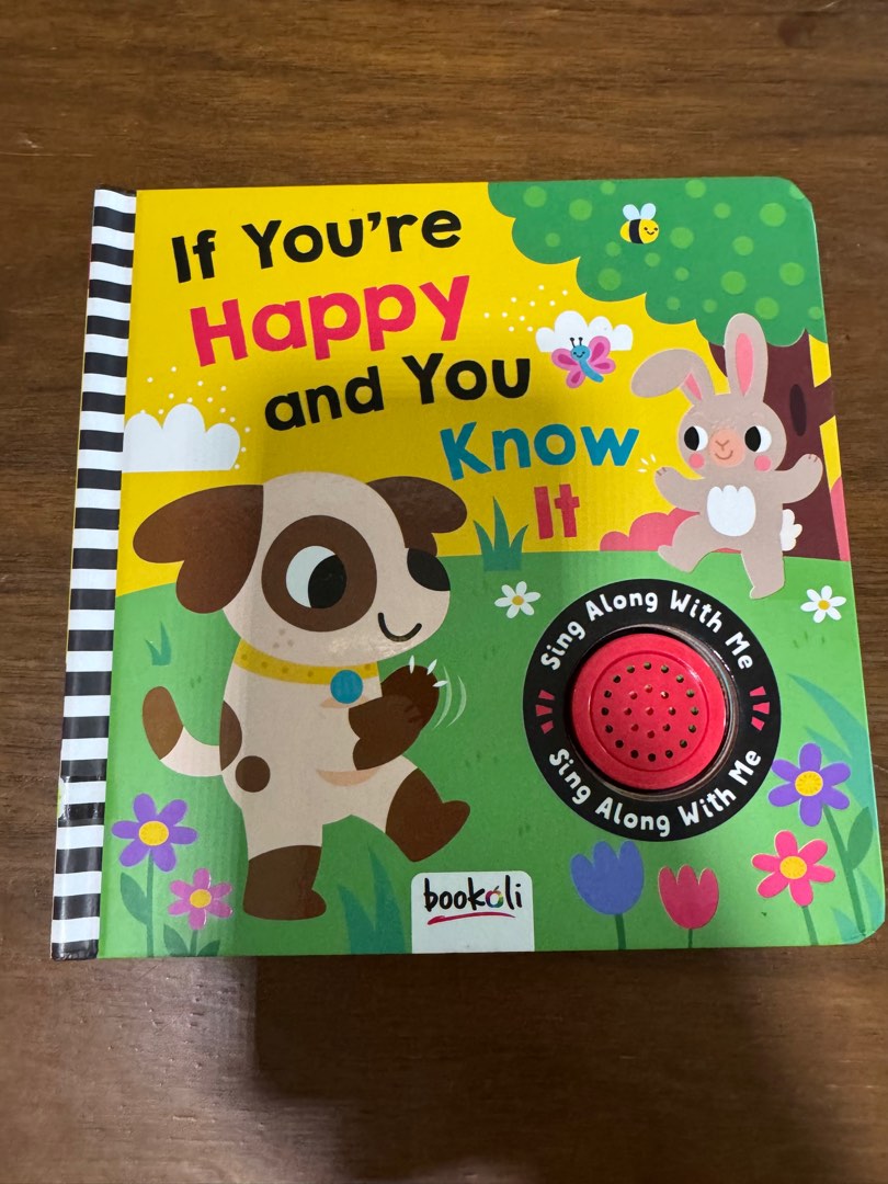 Bookoli 'If You're Happy and You Know It' Sound Book, Hobbies & Toys ...