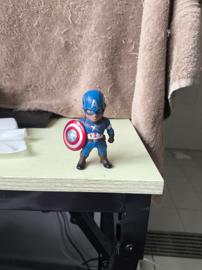 Captain America Figurine, Hobbies & Toys, Toys & Games on Carousell