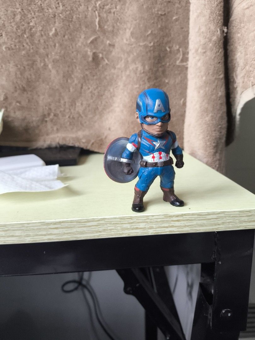 Captain America Figurine, Hobbies & Toys, Toys & Games on Carousell