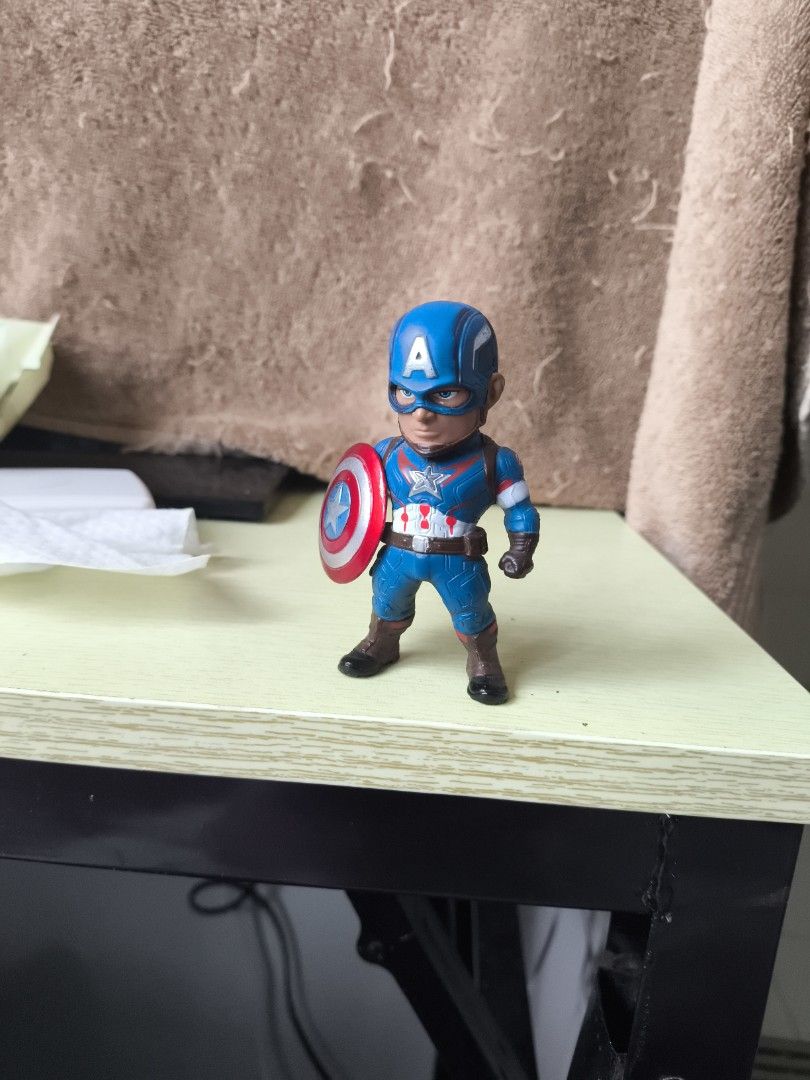 Captain America Figurine, Hobbies & Toys, Toys & Games on Carousell