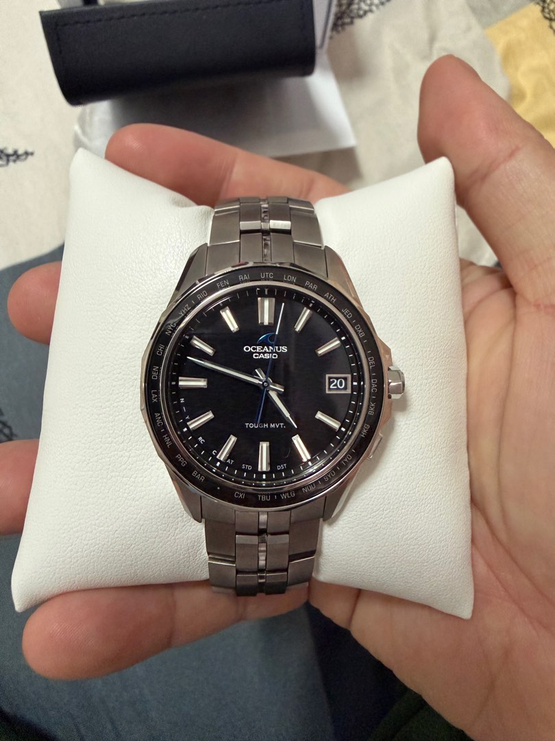 Casio Oceanus Manta OCW-S400-1AJF Men's Watch, Men's Fashion, Watches ...