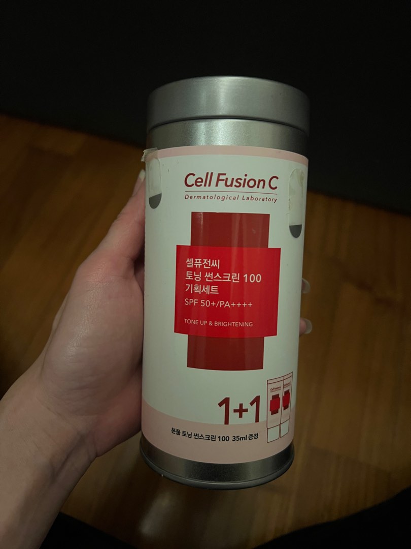Cell Fusion C Tone Up Sunscreen SPF50+ PA++++, Beauty & Personal Care ...