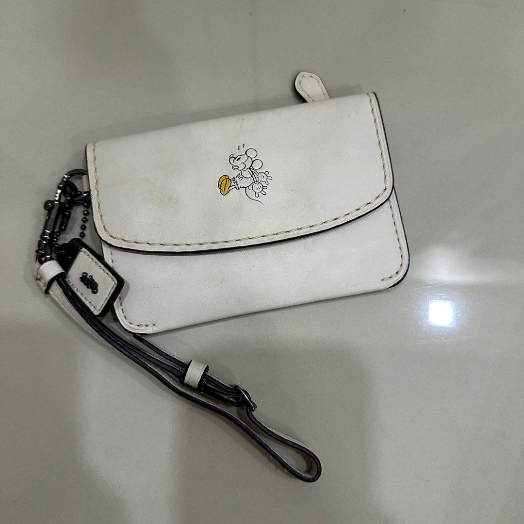 Coach x Disney Mickey Mouse Wallet, Luxury, Bags & Wallets on Carousell