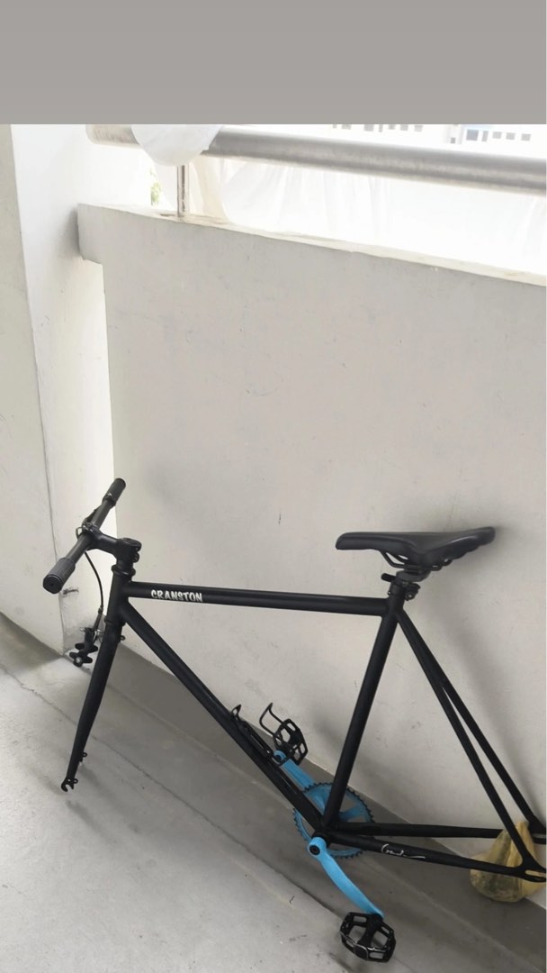 Cranston Fixed Gear Bike - Black, Sports Equipment, Bicycles & Parts ...