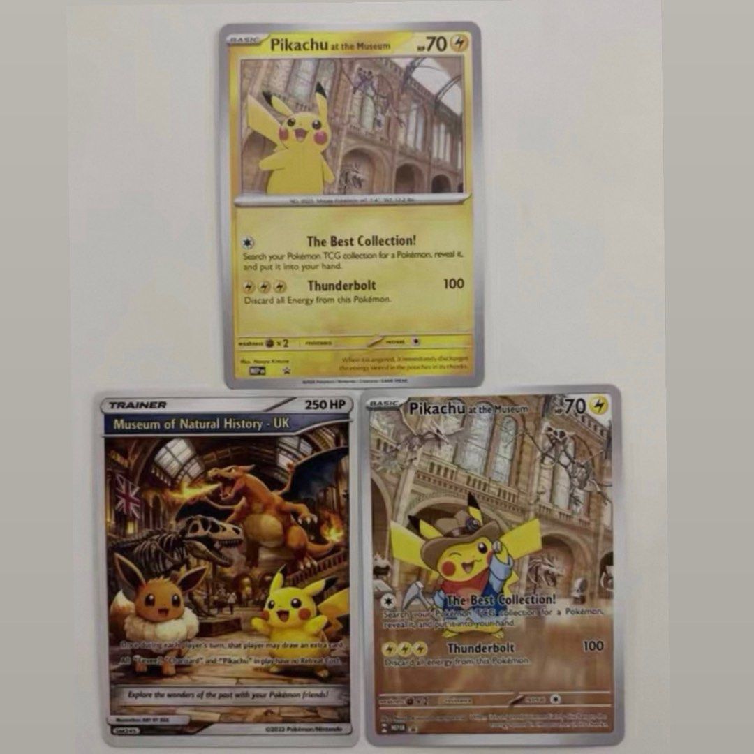 (Custom Made) Pikachu and Eevee at Museum!, Hobbies & Toys, Toys ...