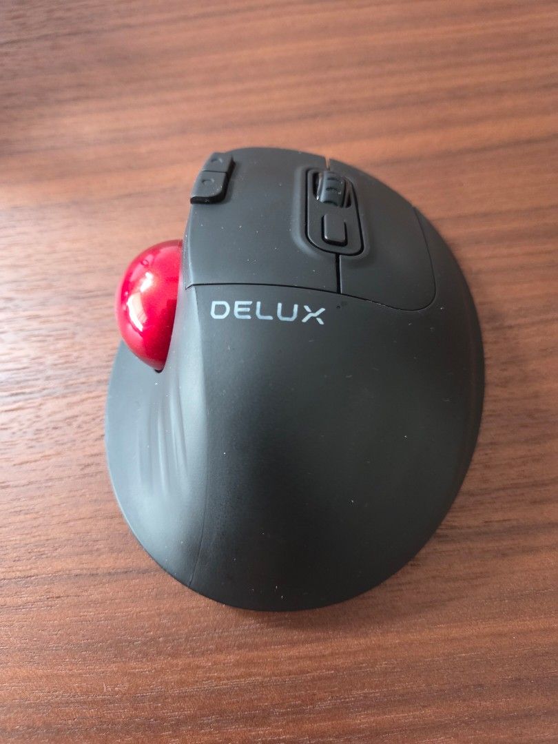 Delux MT1 Trackball Mouse - Wireless, Computers & Tech, Parts ...