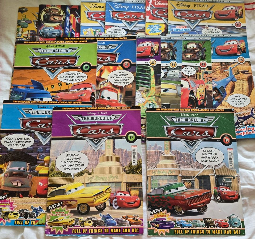 Disney Pixar Cars Magazine Collection, Hobbies & Toys, Toys & Games on ...