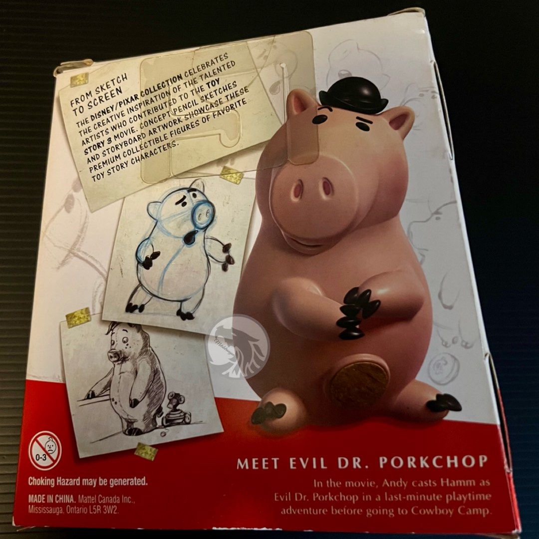 Disney Pixar Collection | Evil Dr. Porkchop Pig figure Toy Story 3 ...