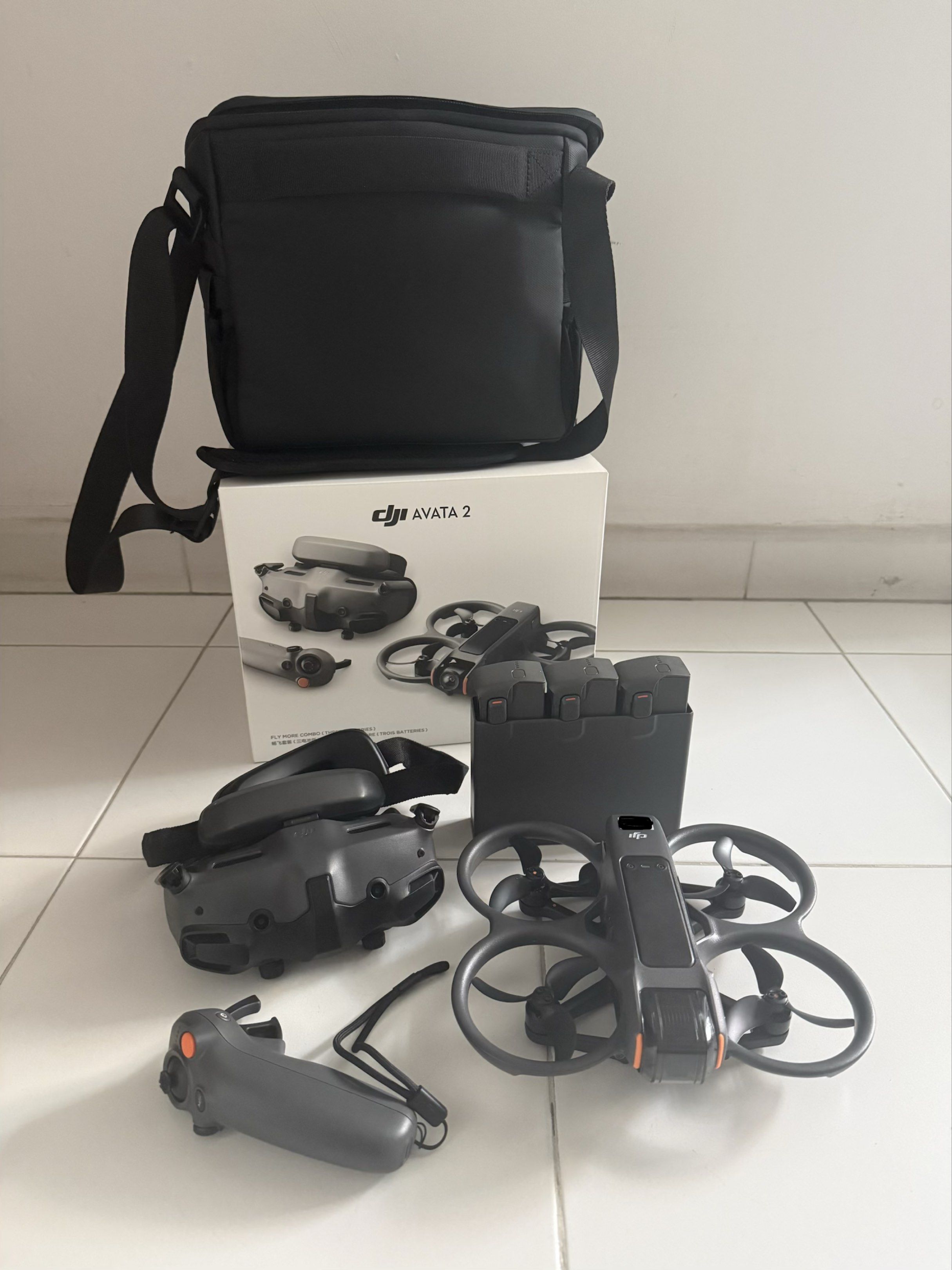 DJI Avata 2 Drone Fly More Combo - Like New, Photography, Drones on ...