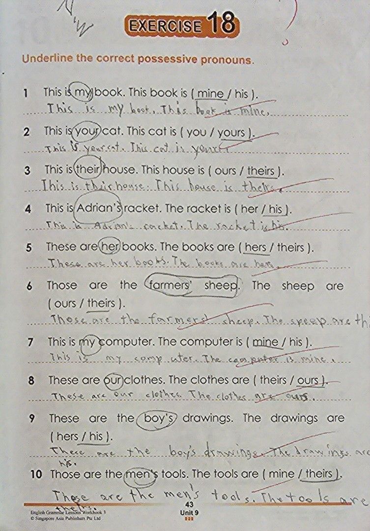 English Grammar Lessons & Vocabulary Workbook primary 3, Hobbies & Toys, Books & Magazines ...