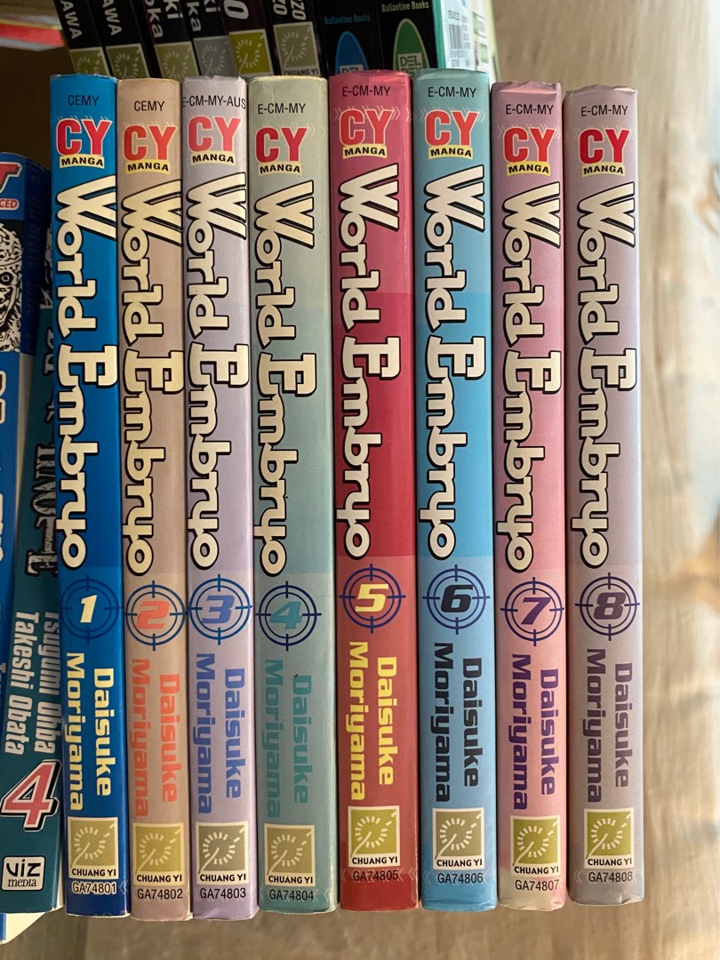 English World Embryo Manga Volumes 1-8, Hobbies & Toys, Books ...