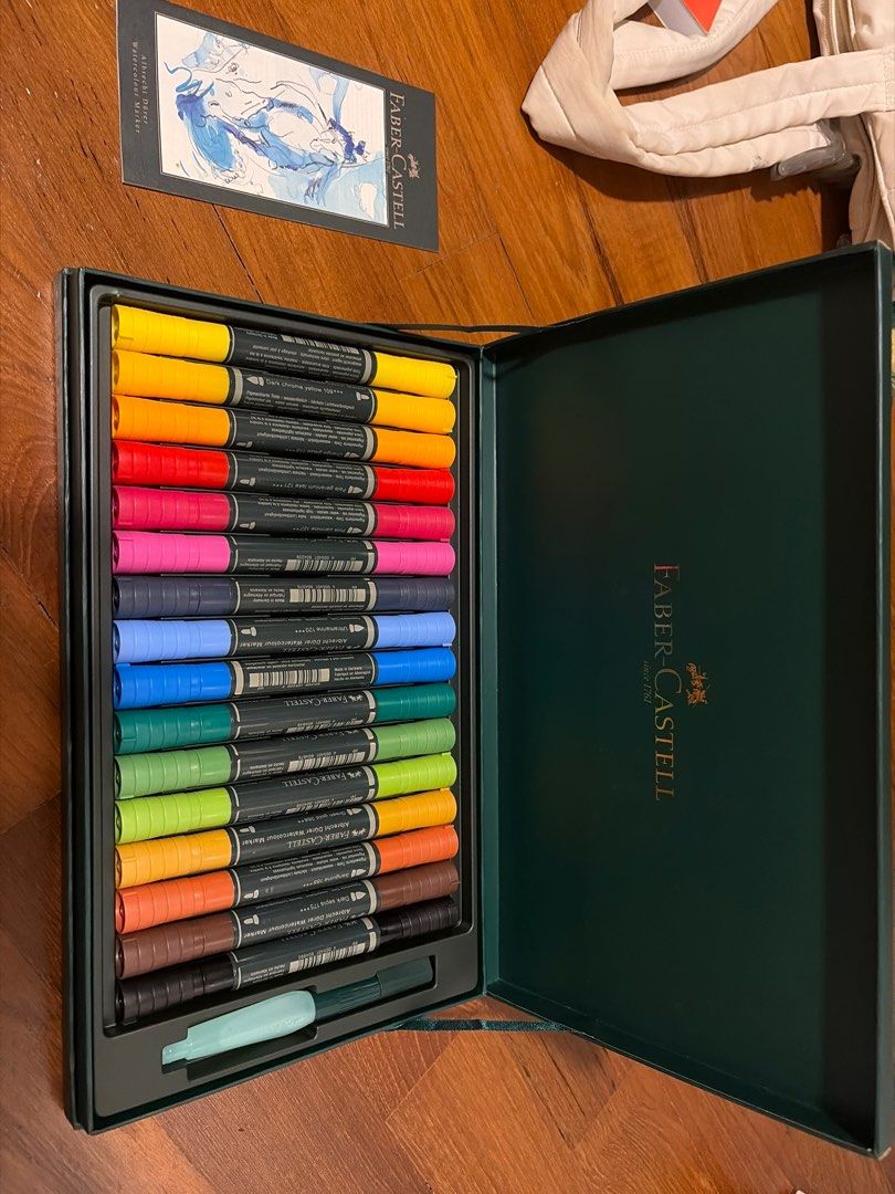 Faber-Castell 16 Albrecht Durer Watercolor Markers, Hobbies & Toys ...