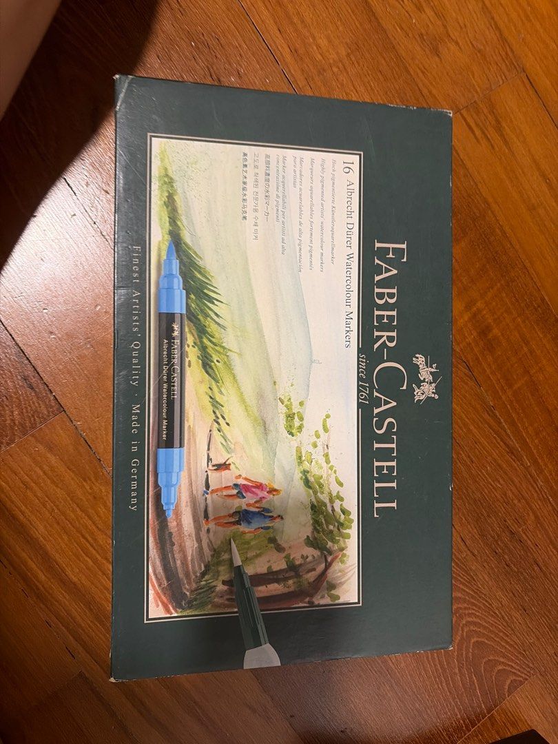 Faber-Castell 16 Albrecht Durer Watercolor Markers, Hobbies & Toys ...