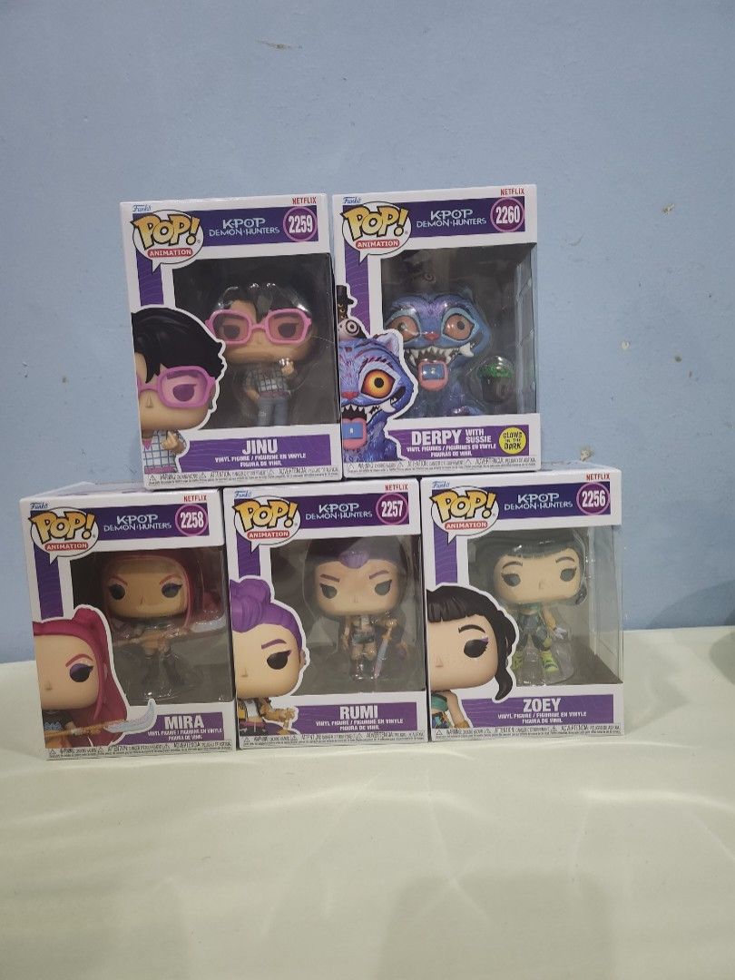 Funko Pop! KPOP Demon Hunter (full set), Hobbies & Toys, Toys & Games ...