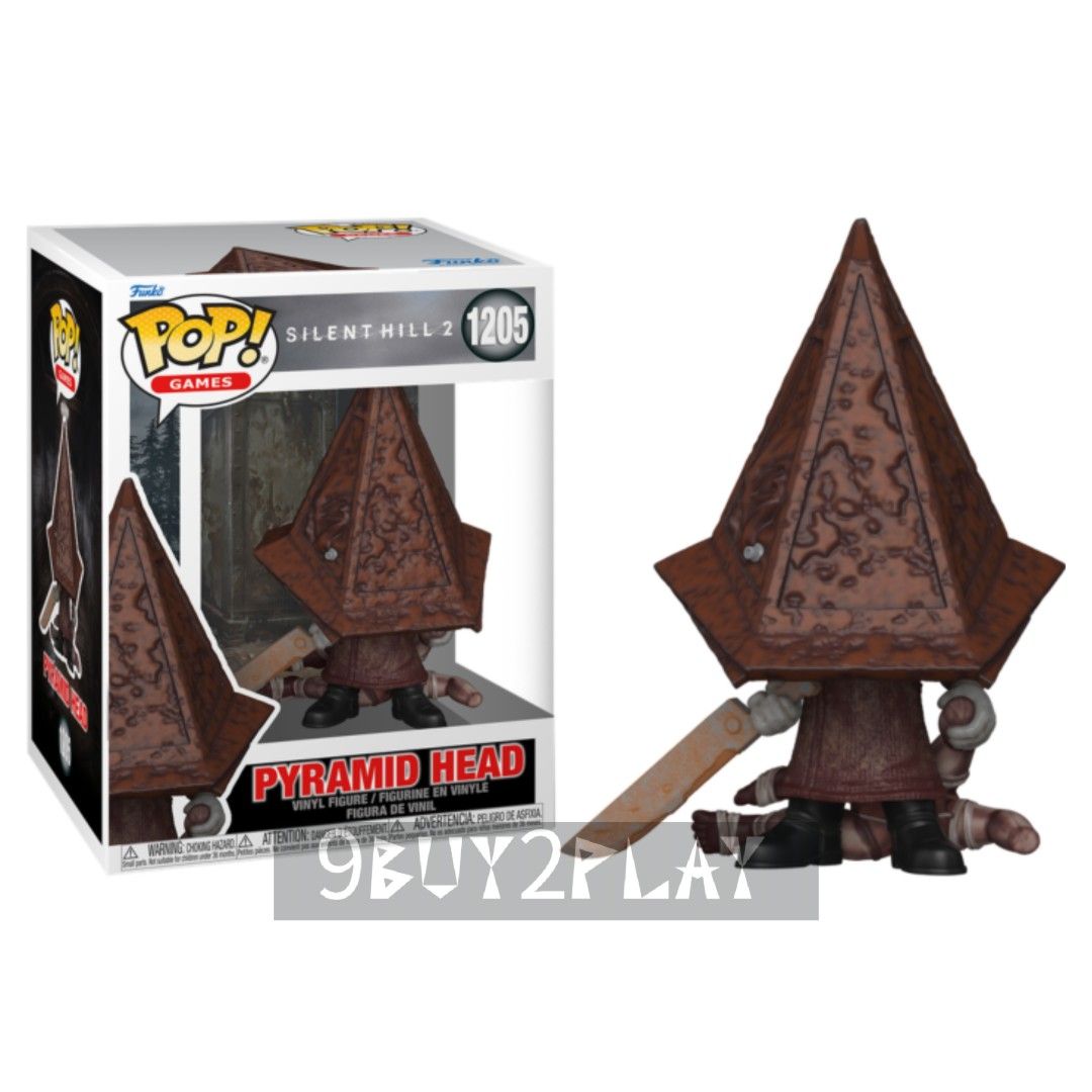 「新貨預訂」Funko pop Silent Hill Pyramid Head Alessa Gillesie Bubblehead ...