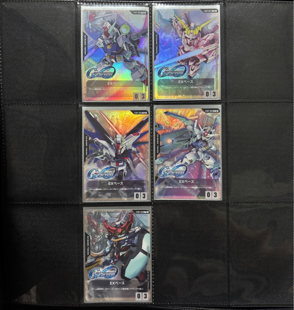 GCG X SD GUNDAM G GEN ETERNAL EX BASE SET, Hobbies & Toys, Toys & Games ...