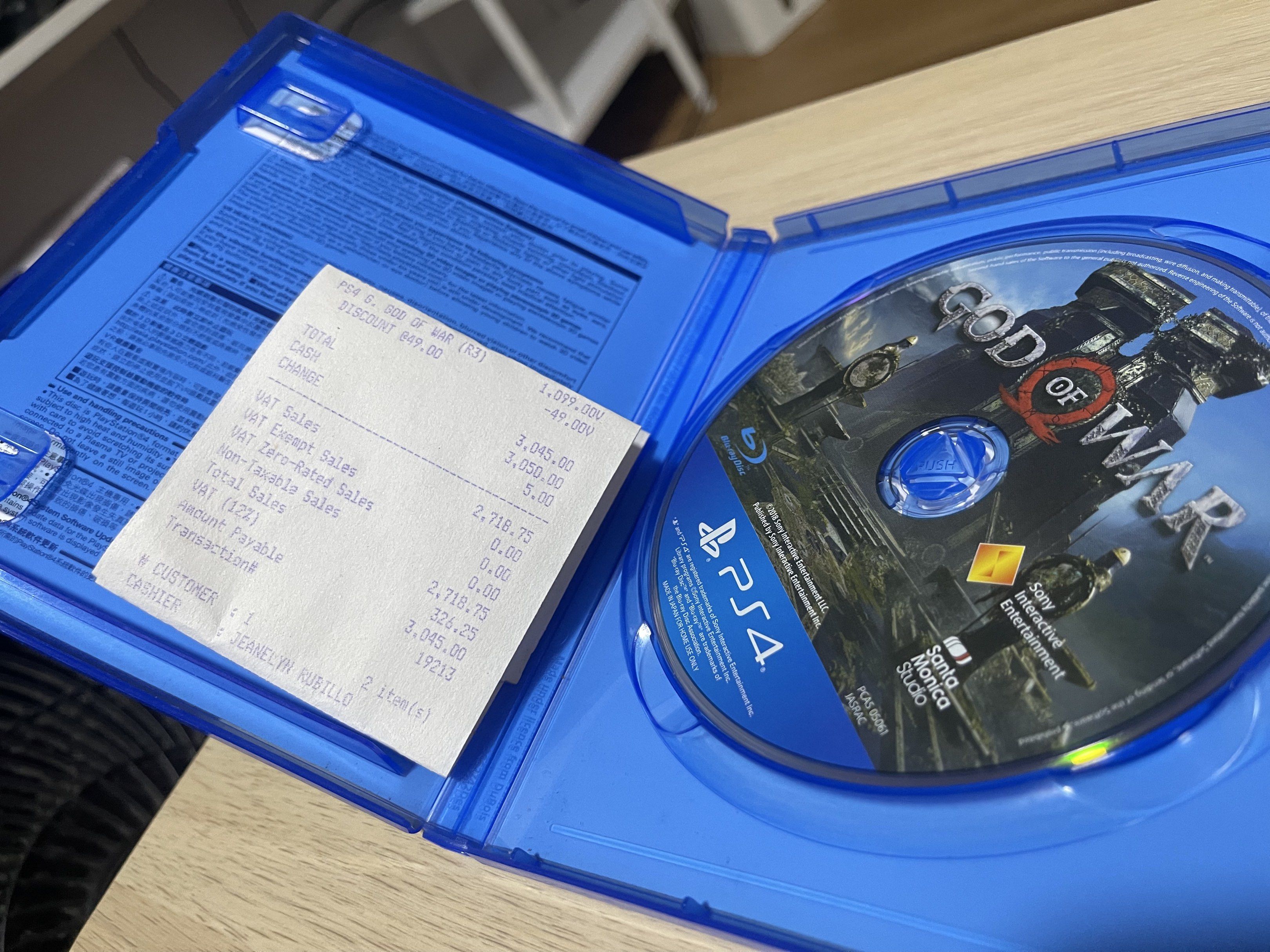 God of War PS4 Game, Video Gaming, Video Games, PlayStation on Carousell