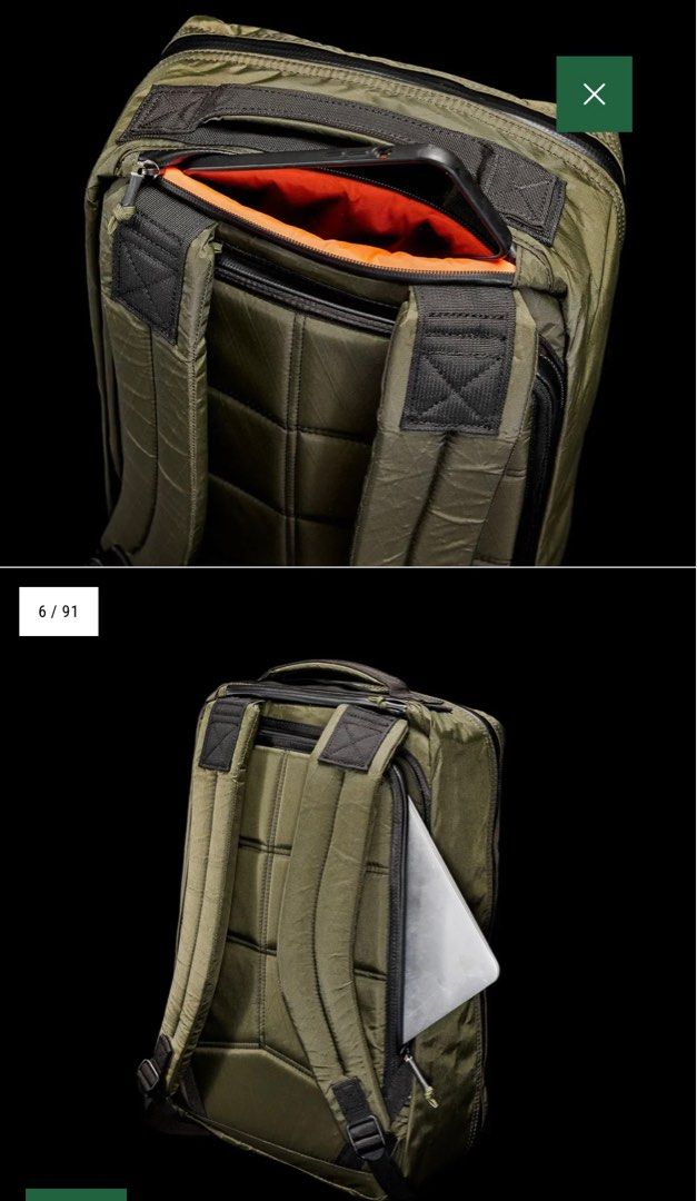 GORUCK GR1 21L Xpac Backpack BNIB Ranger Green, Men's Fashion, Bags ...