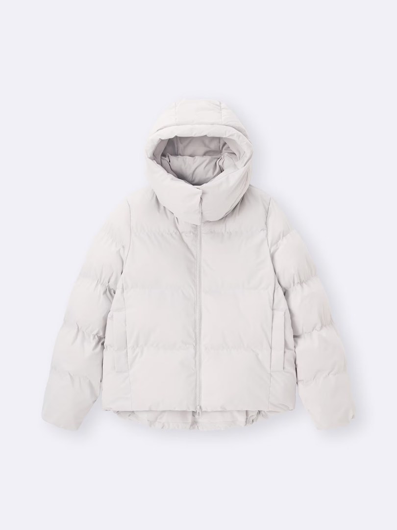 GU Puffer Jacket with Hood, Women's Fashion, Coats, Jackets and ...