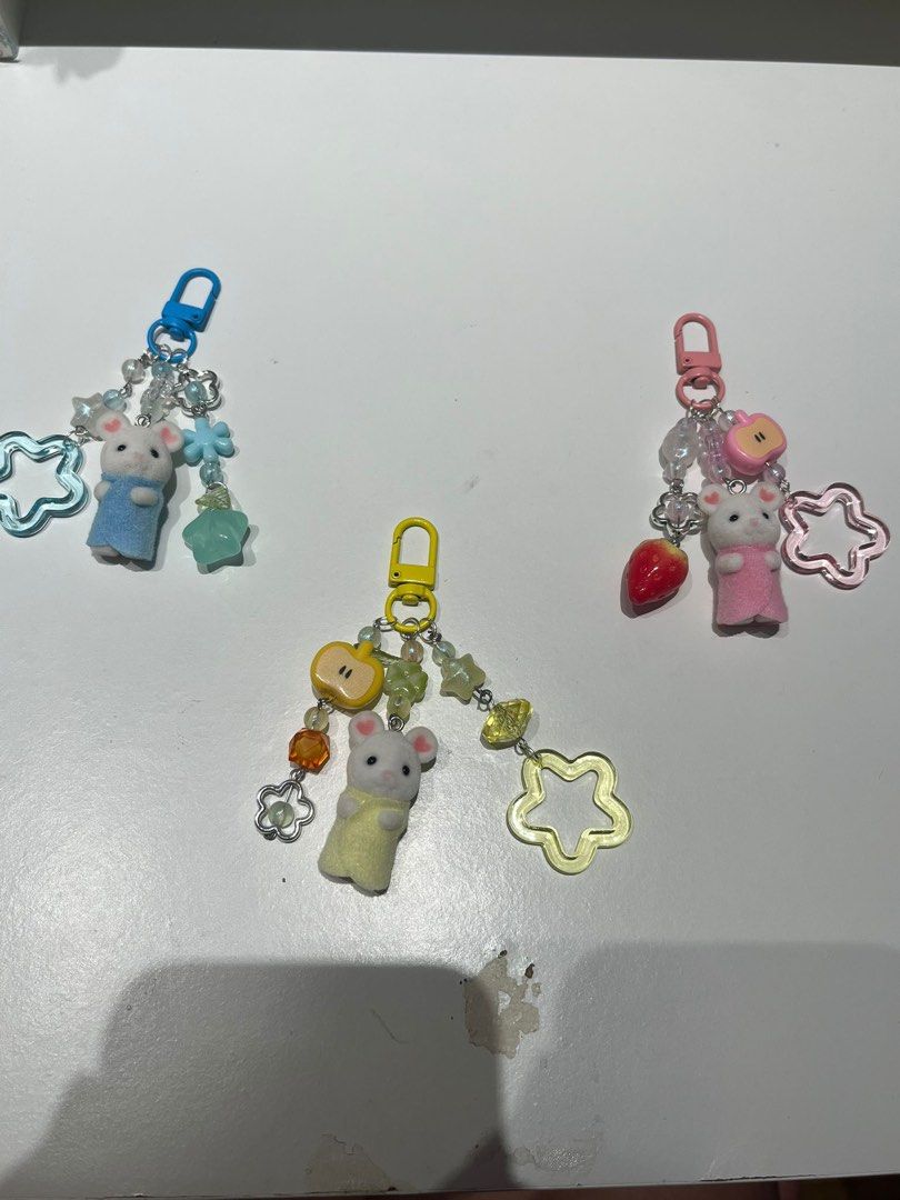 Handmade Sylvanian Family Keychains, Hobbies & Toys, Stationery & Craft ...