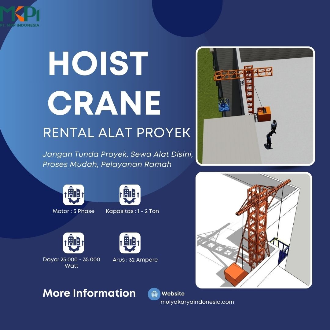 Hoist Crane Ende Provinsi Nusa Tenggara Timur | Sewa Hoist Crane ...
