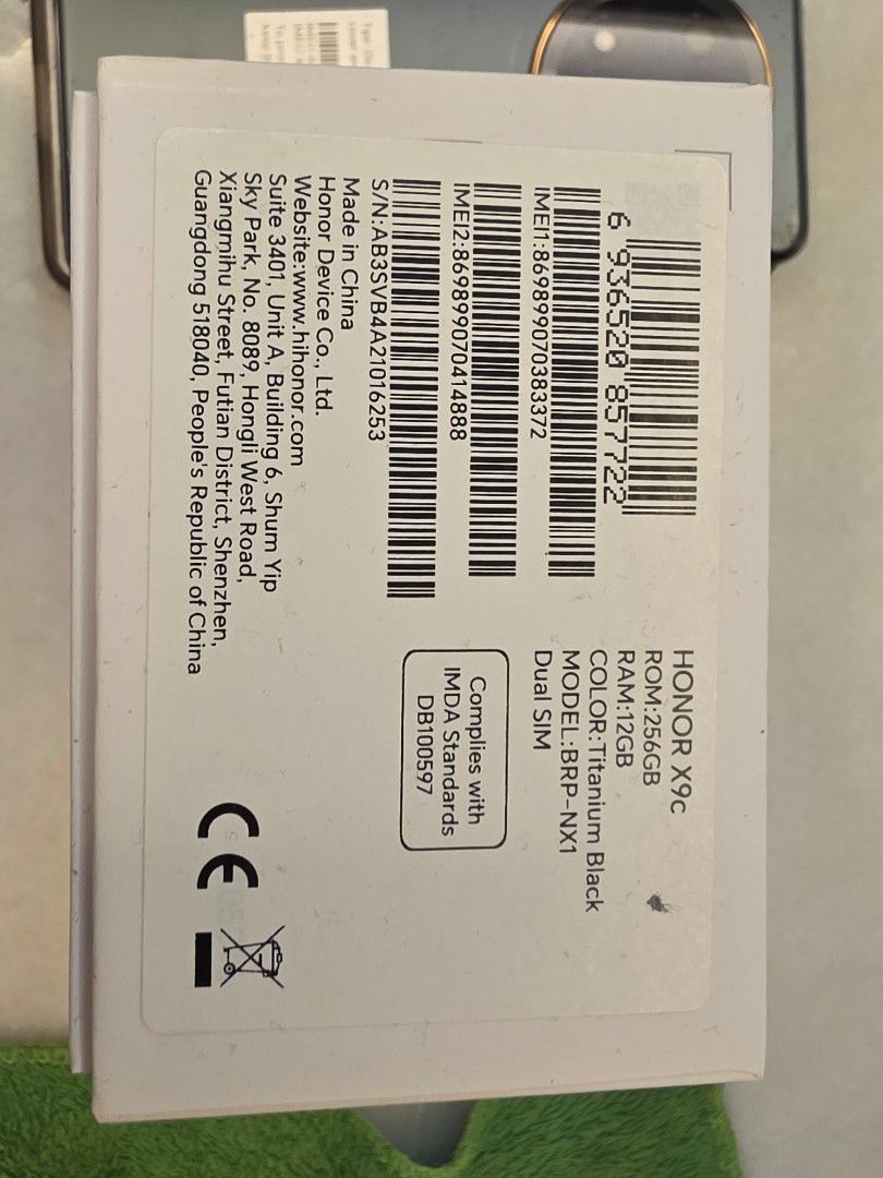 Honor X9c 5G - Titanium Black - 256GB/12GB, Mobile Phones & Gadgets ...